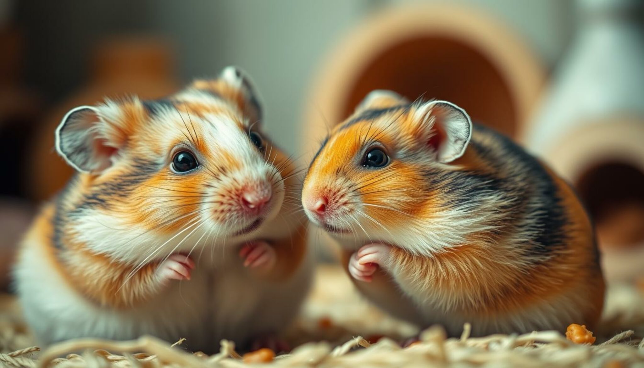 Wie erkennt man das Geschlecht eines Hamsters?