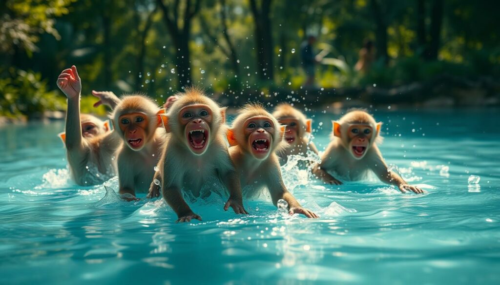 Können Affen schwimmen? Fakten und Mythen