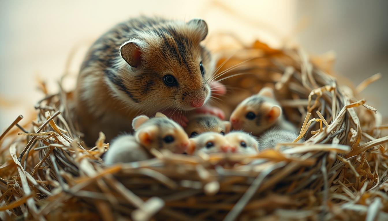 zwerghamster-mutter-nestpflege - BerufungTier.de -Tierblog