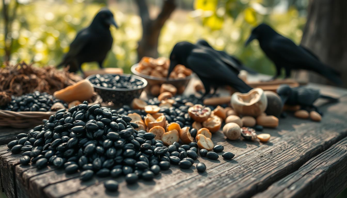 Ernährungsgeheimnisse: Was fressen Raben genau?