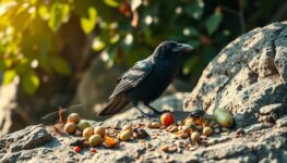 Ernährungsgeheimnisse: Was fressen Raben genau?