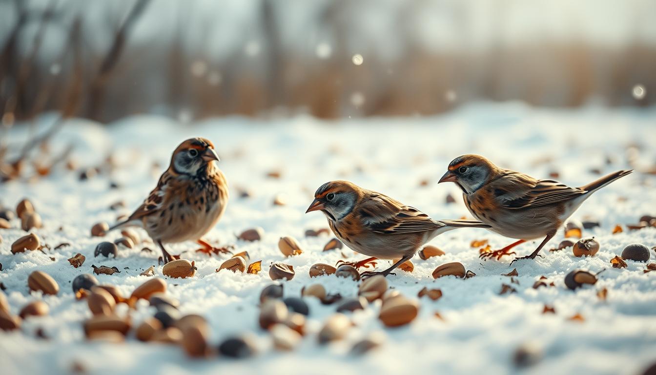 Was fressen Spatzen? Ernährung und Tipps